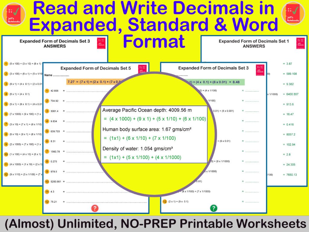 Master Decimals: Worksheets for Place Value Confidence
