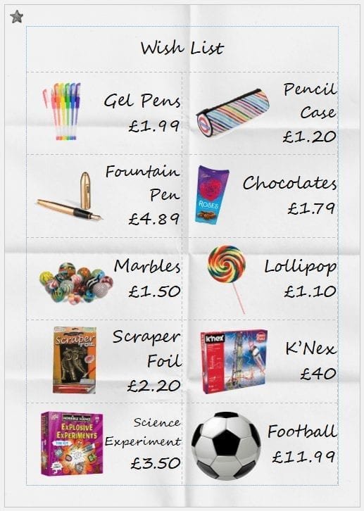 Paddington s Christmas Shopping A Fully Resourced Maths Lesson