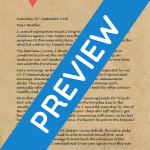 WW1 Letter from the Front Line and Features Checklist KS2 - Lesson ...