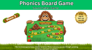 Sound Safari – Phase 3 Phonics Board Game - Free and Premium Teaching ...